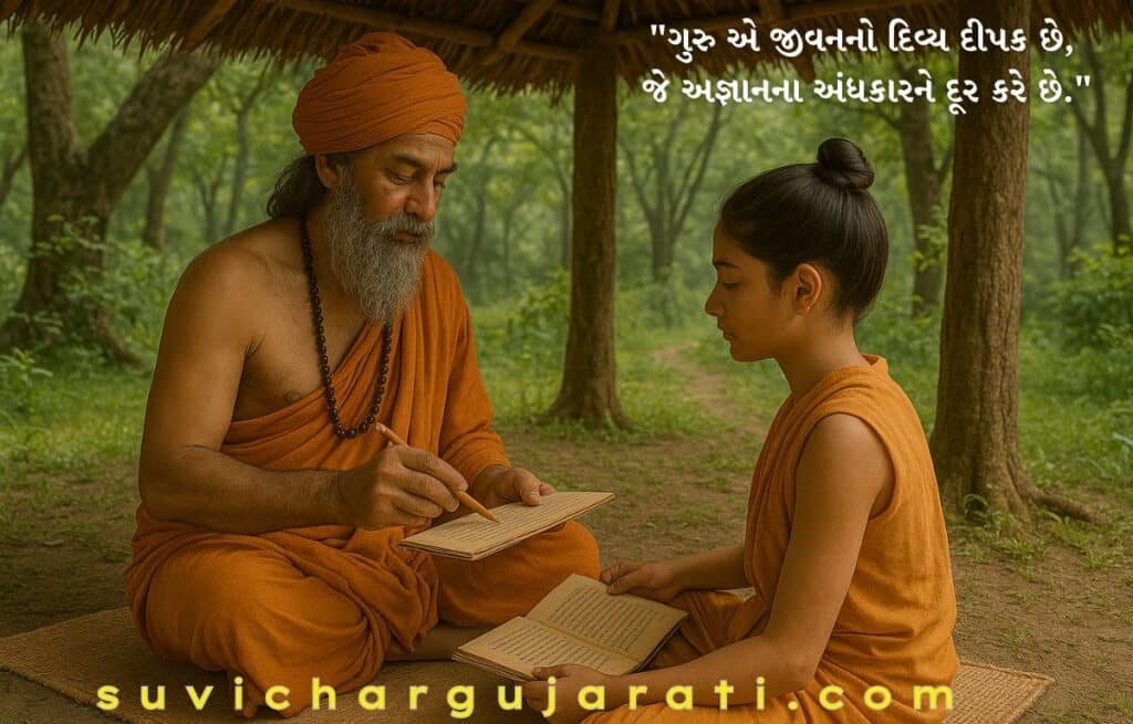 ગુરુ વિશે શાયરી, સુવિચાર, Status, SMS | Guru Vise Shayari Gujarati ...